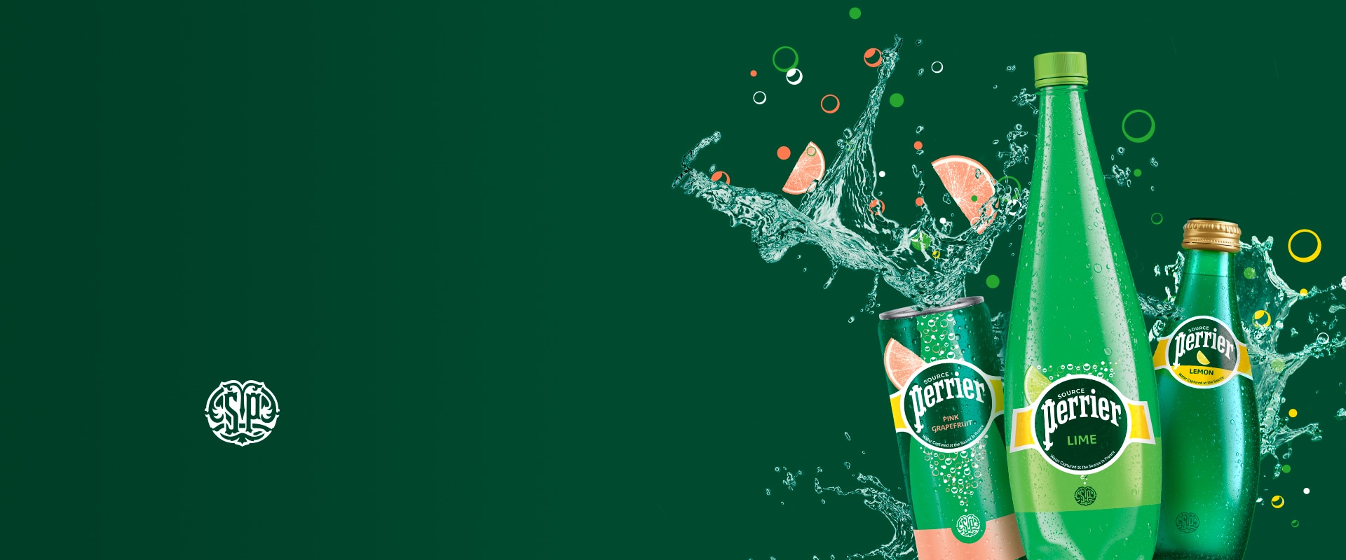 Perrier® Carbonated Mineral Water | Perrier International
